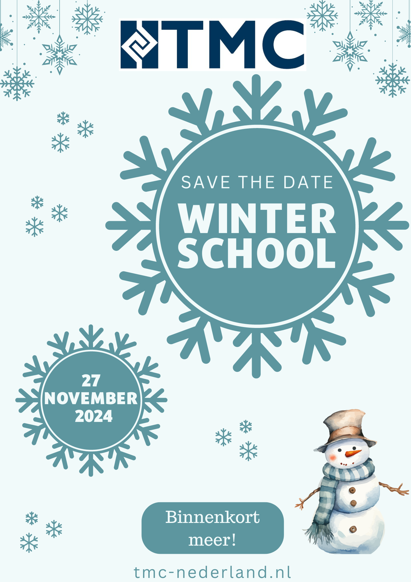 TMC Winterschool 27 november - TMC